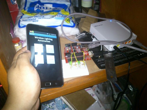 Wireless Lighting Automation Using Arduino and an Android Phone by zer0_c00L « Makerspace