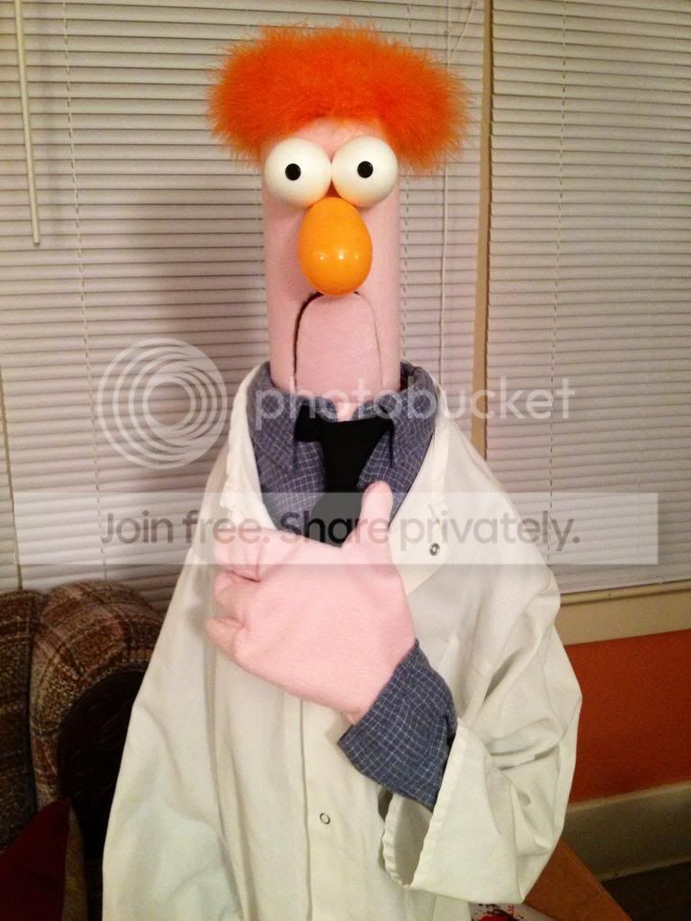 More progress on my Beaker replica... | Muppet Central Forum