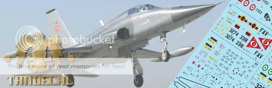 All New ! 1/48 F-5A - RF-5A - NF-5A 2000 Decal Sheet - The Rumourmonger ...