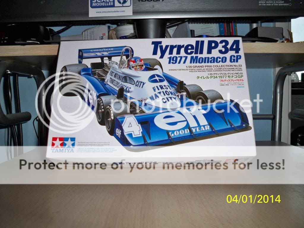 Tamiya Tyrrell P34 1977 Monaco GP FINISHED!!! - International Scale ...